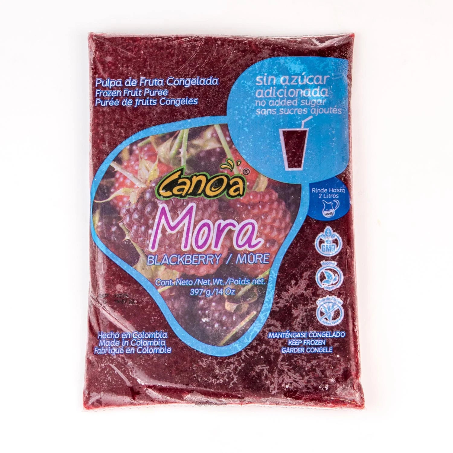 Blackberry Pulp Canoa – Familia Fine Foods Inc.