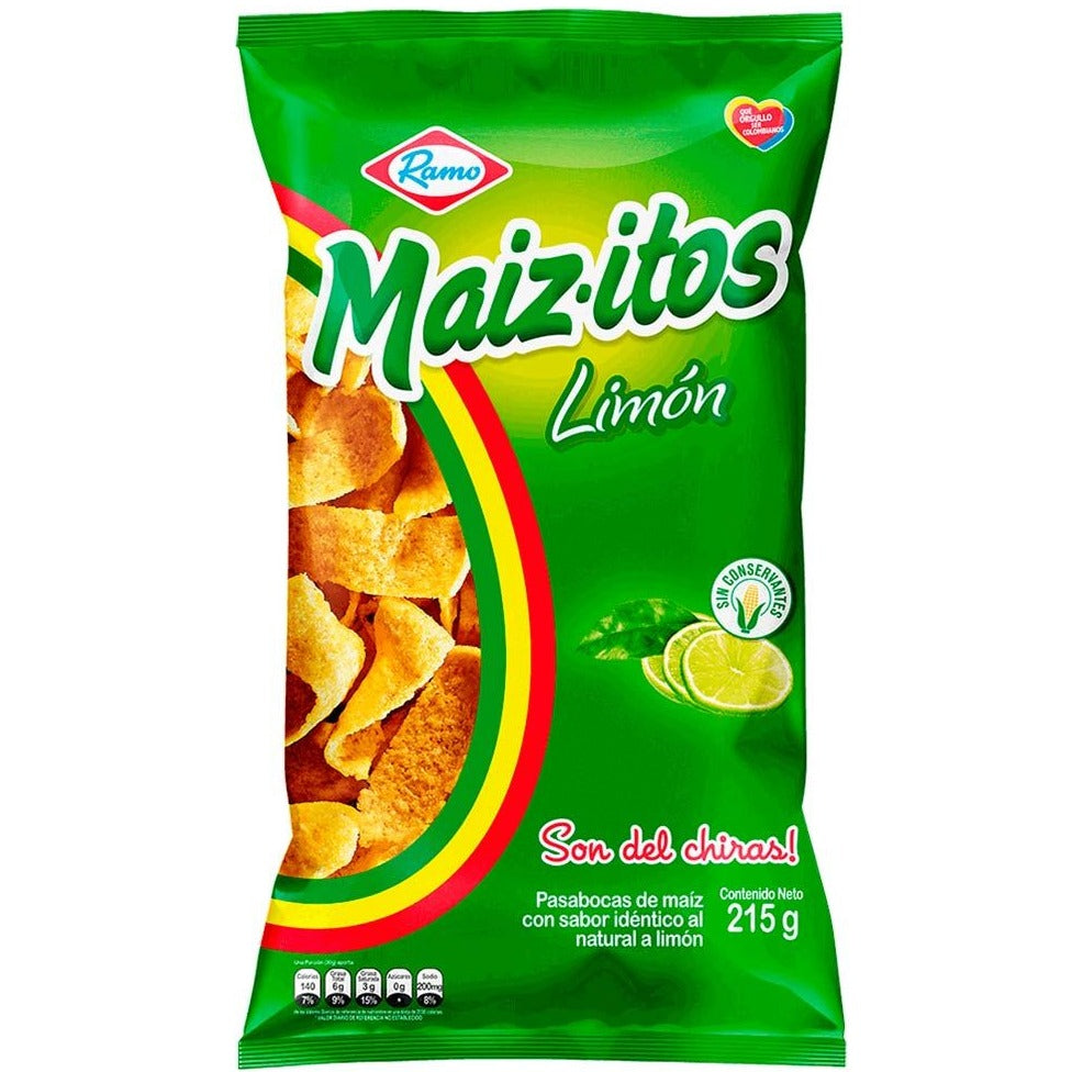 Maizitos Limón 215g by Ramo – Familia Fine Foods Inc.